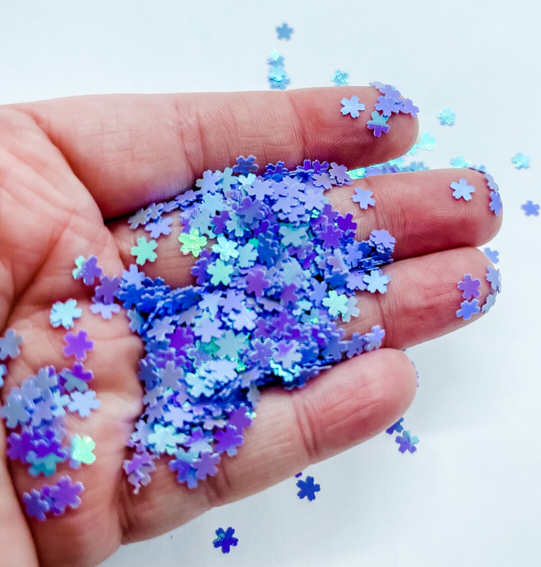 Cherry Blossom Flower Flowers Purple Iridescent Fun Party Confetti ...