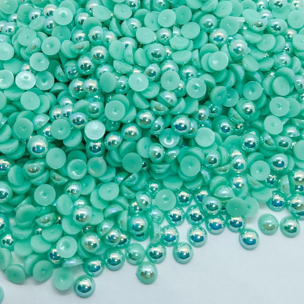 Mint Green Pearls - Etsy