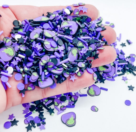 Halloween Witches Brew Cauldron Cute Slime Polymer Clay Slice - Etsy