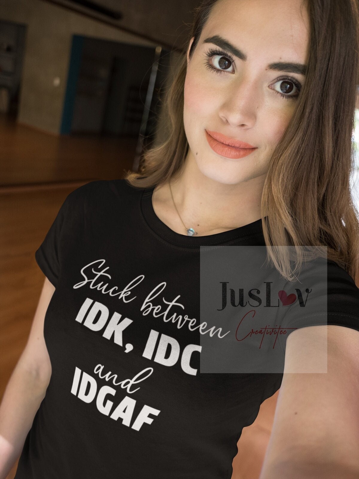 Stuck Between Idk, Idc, and IDGAF SVG PNG | Instant Downloads | Digital ...