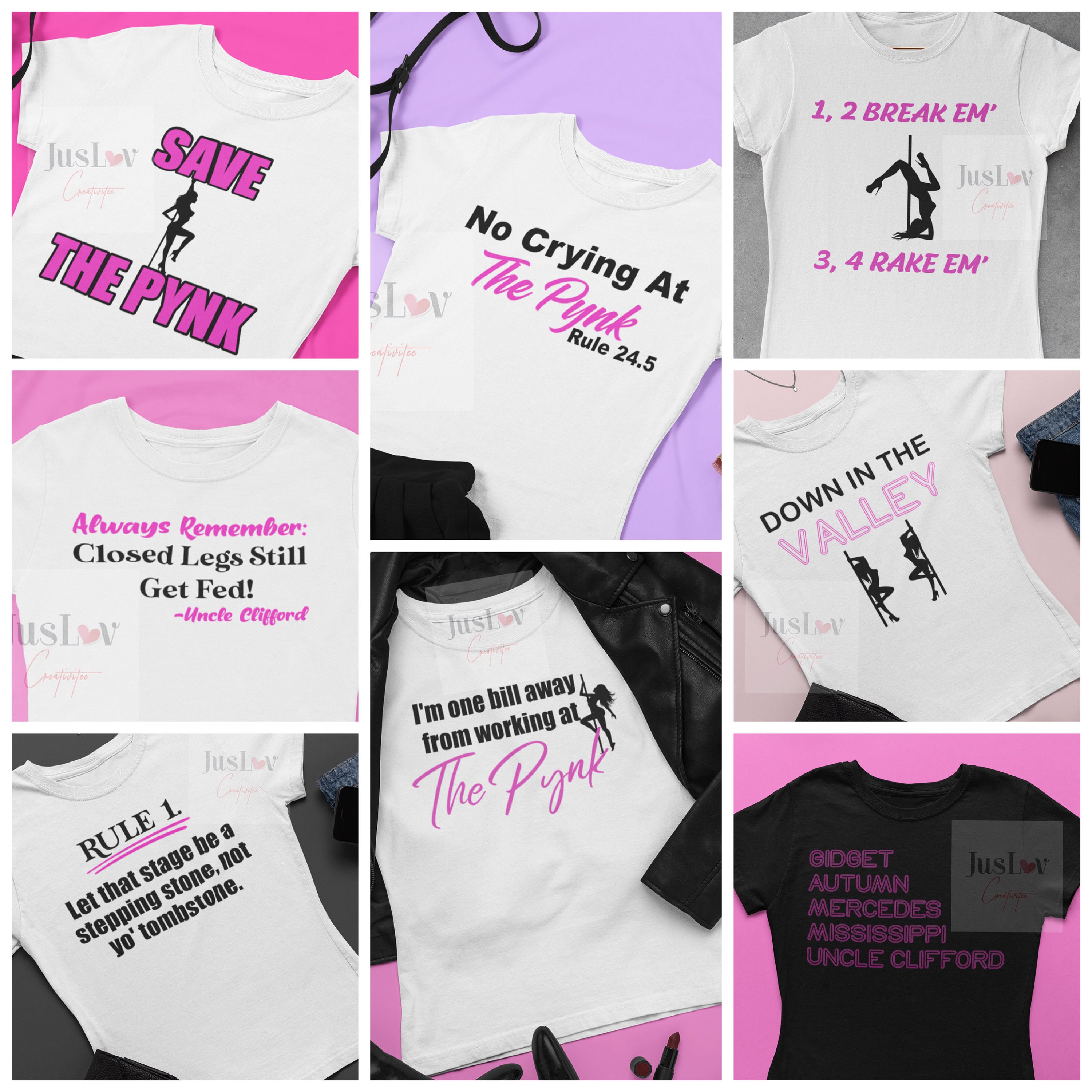 P Valley Bundle SVG & PNG Files Digital Downloads Instant - Etsy