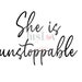 She is Unstoppable SVG PNG | Instant Downloads | Digital Downloads ...