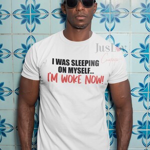 I Was Sleeping on Myself... I'm Woke Now SVG PNG| Instant Downloads ...