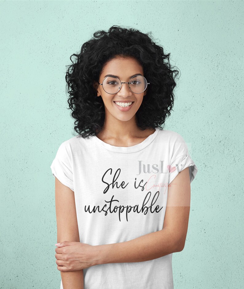 She is Unstoppable SVG PNG | Instant Downloads | Digital Downloads ...