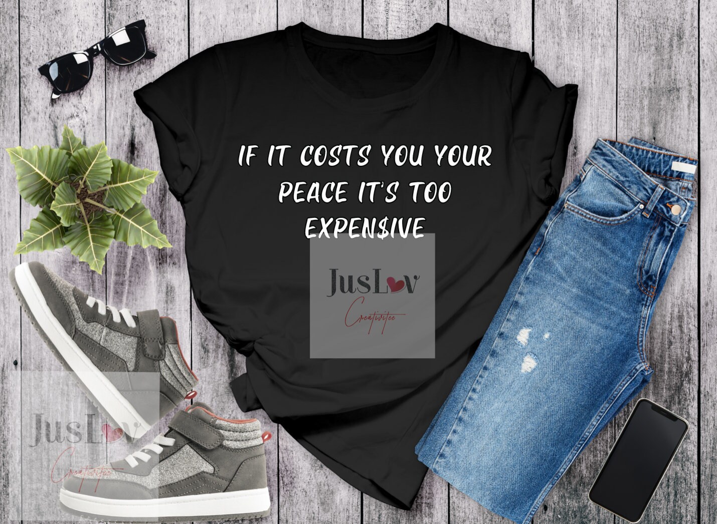 If It Costs You Your Peace It's Too Expensive SVG| Digital Download ...