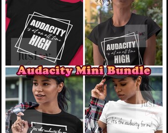 The Audacity Svg - Etsy