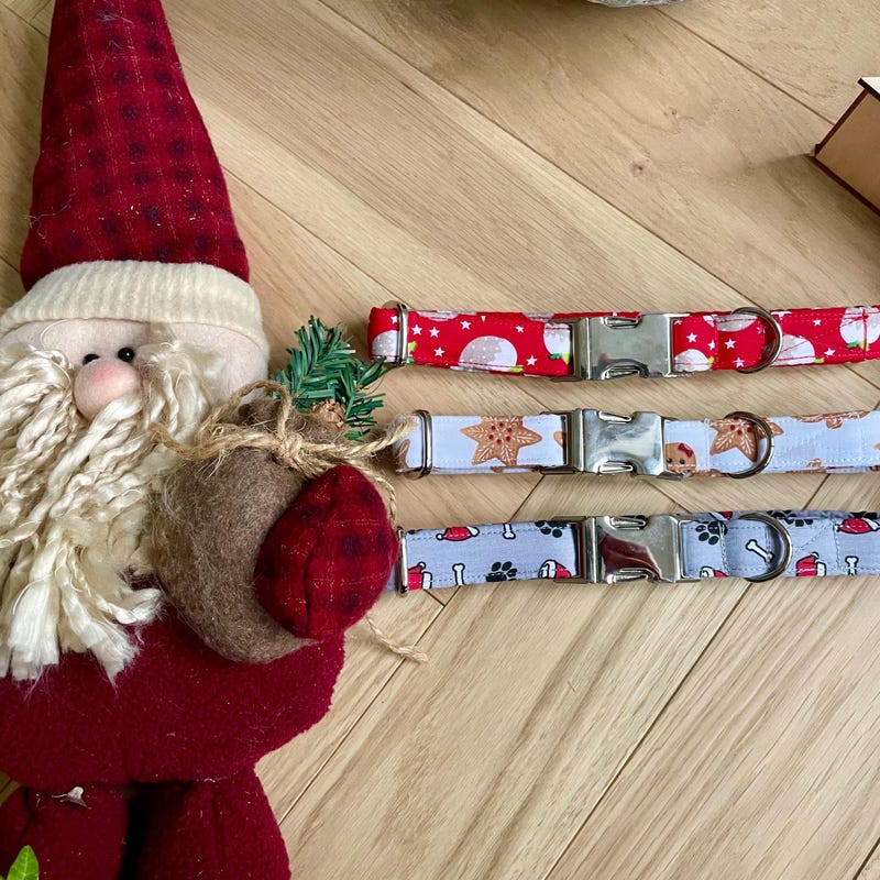 Holiday Nylon Dog Collars - Etsy UK