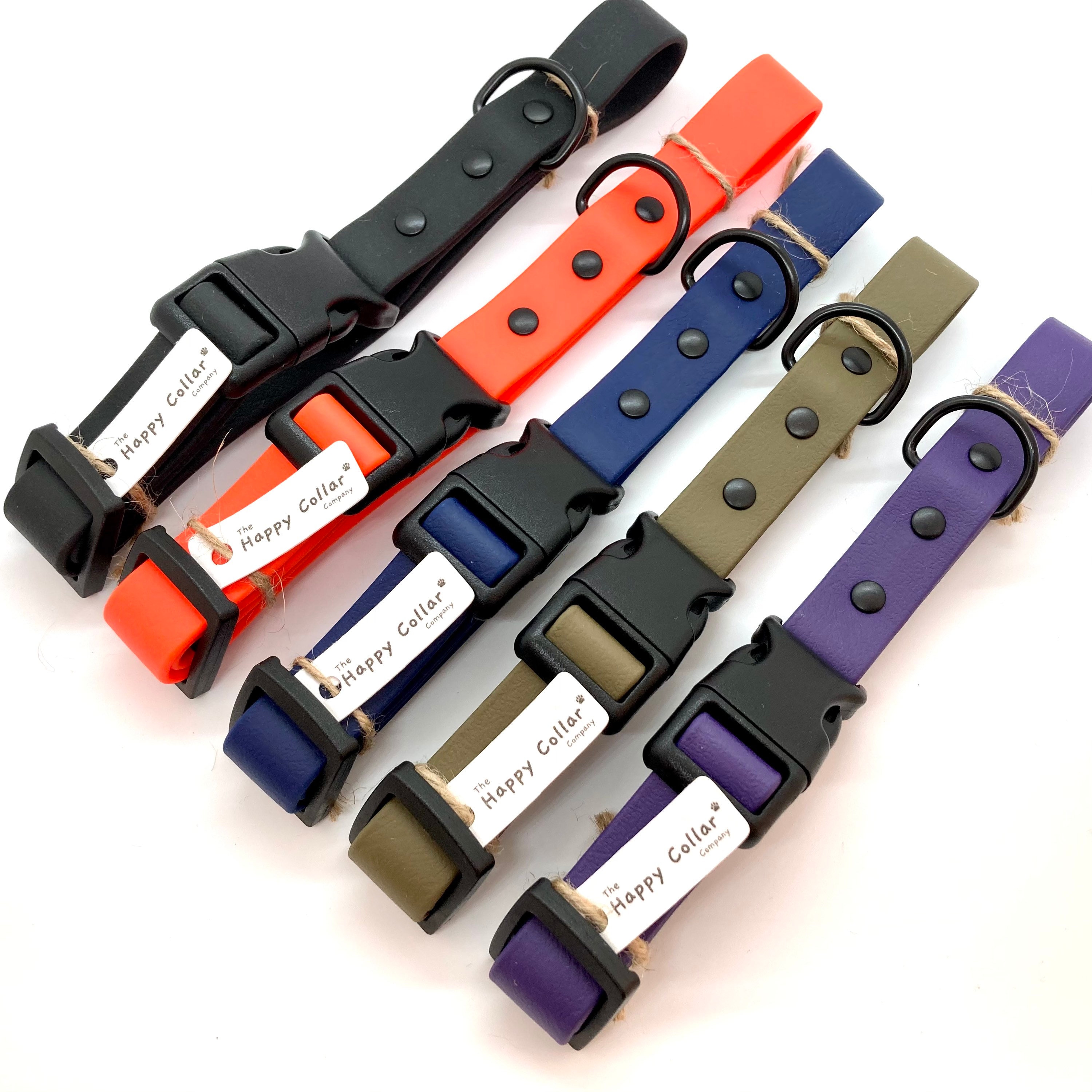 Biothane Dog Collar Waterproof Dog Collar Quick Release - Etsy UK