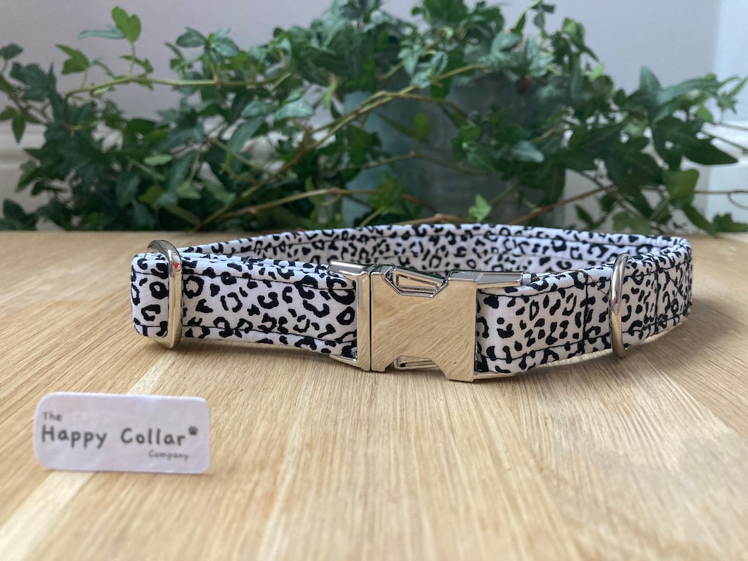 Animal Print Dog Collar Leopard Print Dog Collar - Etsy