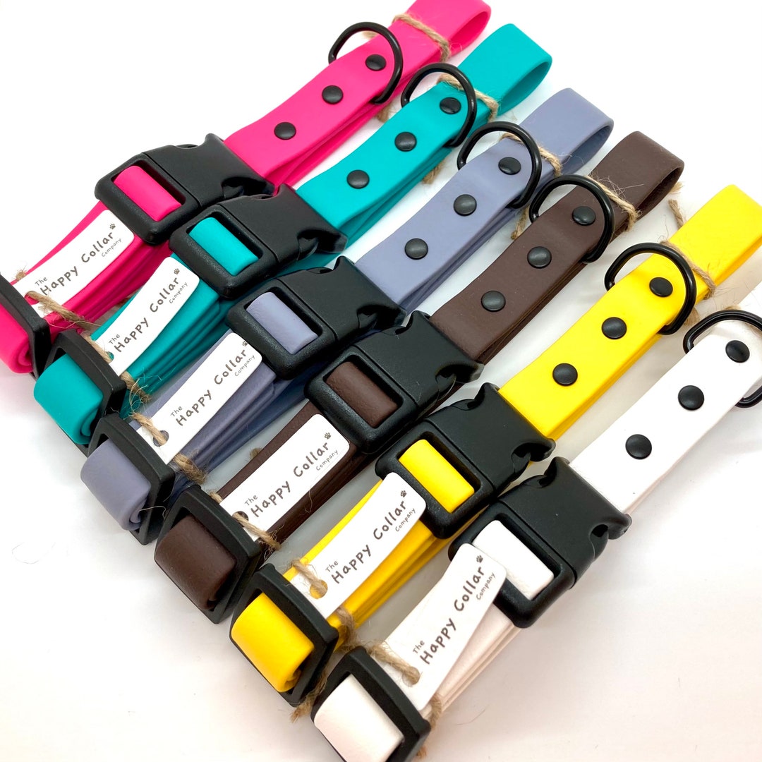 Biothane Dog Collar - Waterproof Dog Collar - Quick Release Biothane ...