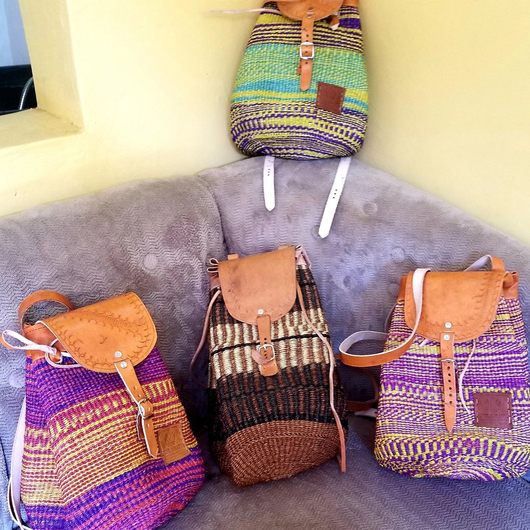 Sisal Backpacks. - Etsy