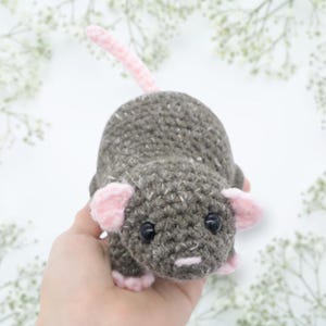 Rat Amigurumi Mouse Crochet Pattern - PDF Digital File Tutorial - Etsy
