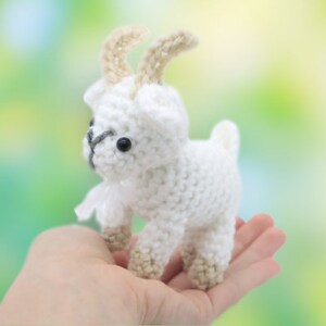 Billy Goat Amigurumi Farm Animal Easy Crochet Pattern - PDF Digital ...