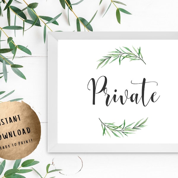 Private Event Sign - Etsy