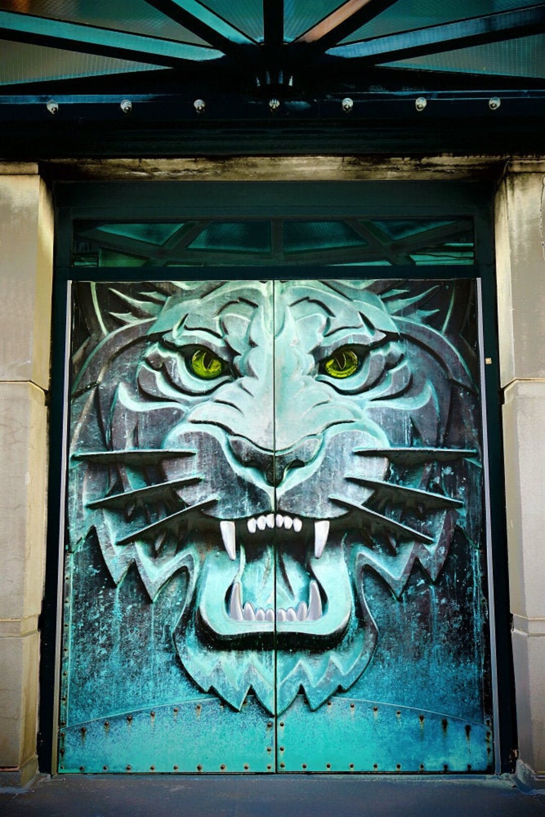 TIGER DOOR - Photo by Jody Lisiakowski. Photographic Print on Premium ...