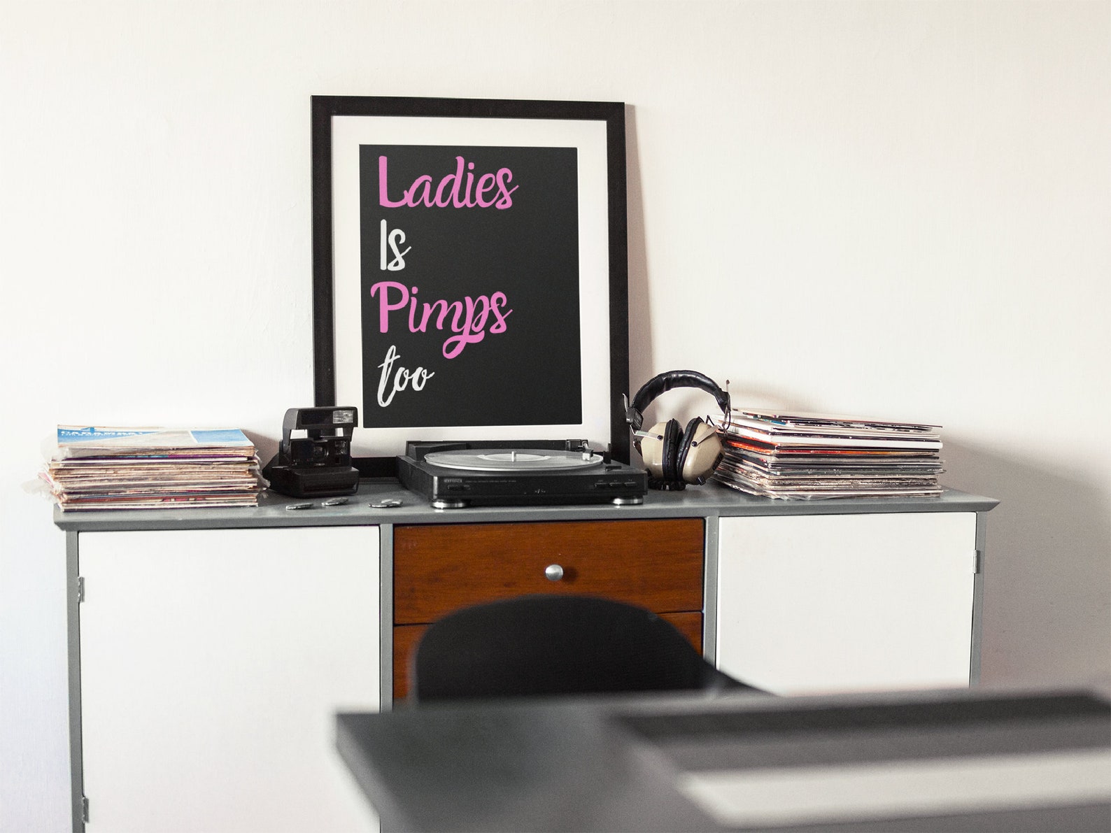 Ladies is Pimps Too Hip Hop Printable Wall Art Decor Hip - Etsy