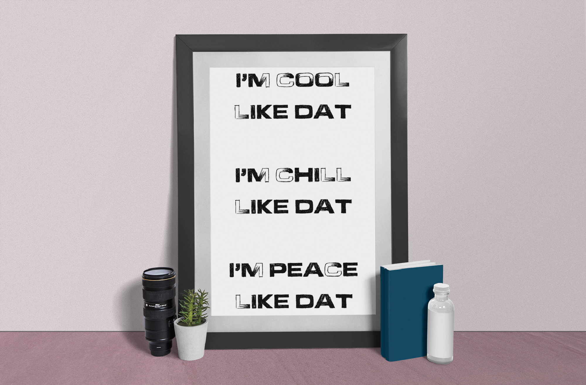 Digable Planets I'm Cool Like Dat Hip Hop Printable Wall Art Decor Hip ...