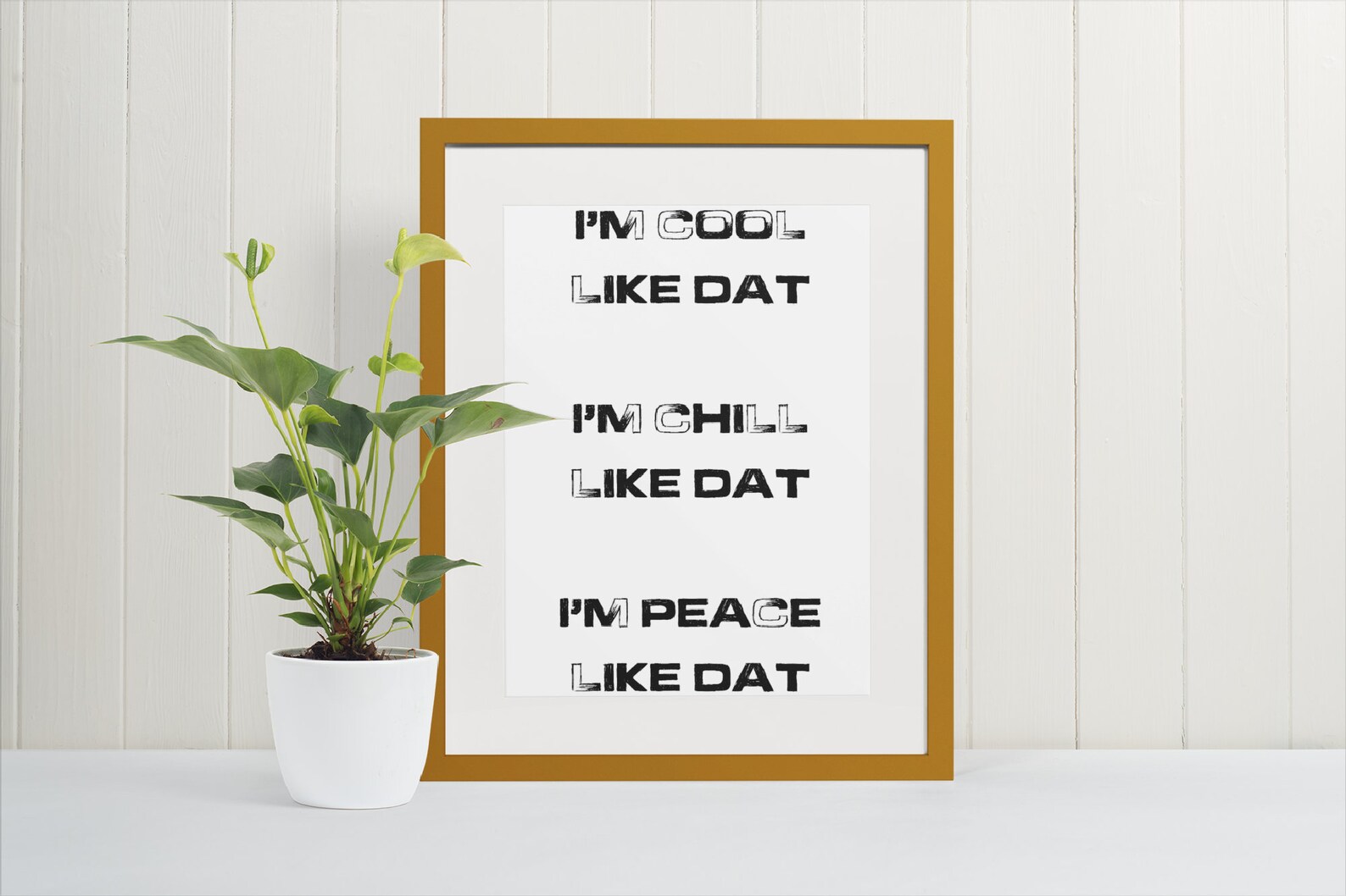Digable Planets I'm Cool Like Dat Hip Hop Printable Wall Art Decor ...