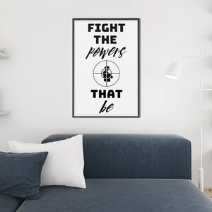 Public Enemy | Fight the Power | Hip Hop Printable Wall Art Decor| Hip ...