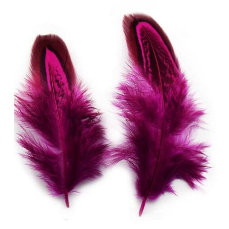 Colourful Guinea Fowl Wing Feathers 4cm 8cm Chicken Fly - Etsy