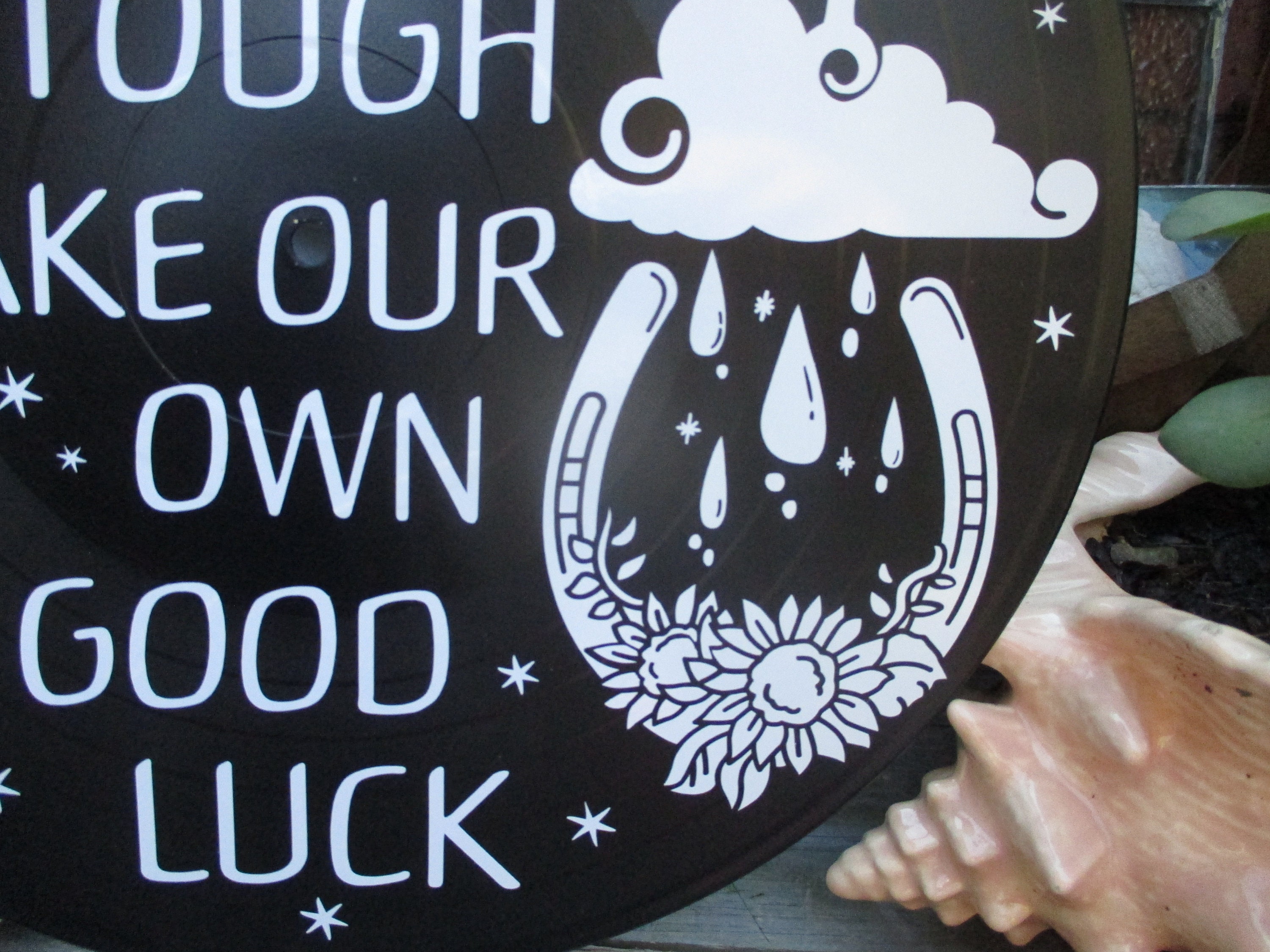 Home Décor Signs Caamp band Penny Heads Up Caamp lyrics vinyl record ...