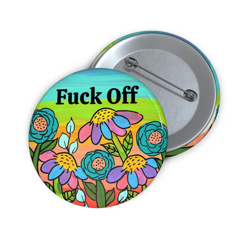 Funny Pinback Button - Etsy
