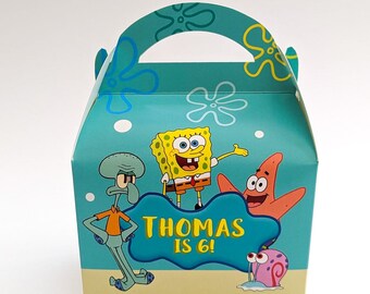 Spongebob Squarepants Gift Box - Etsy