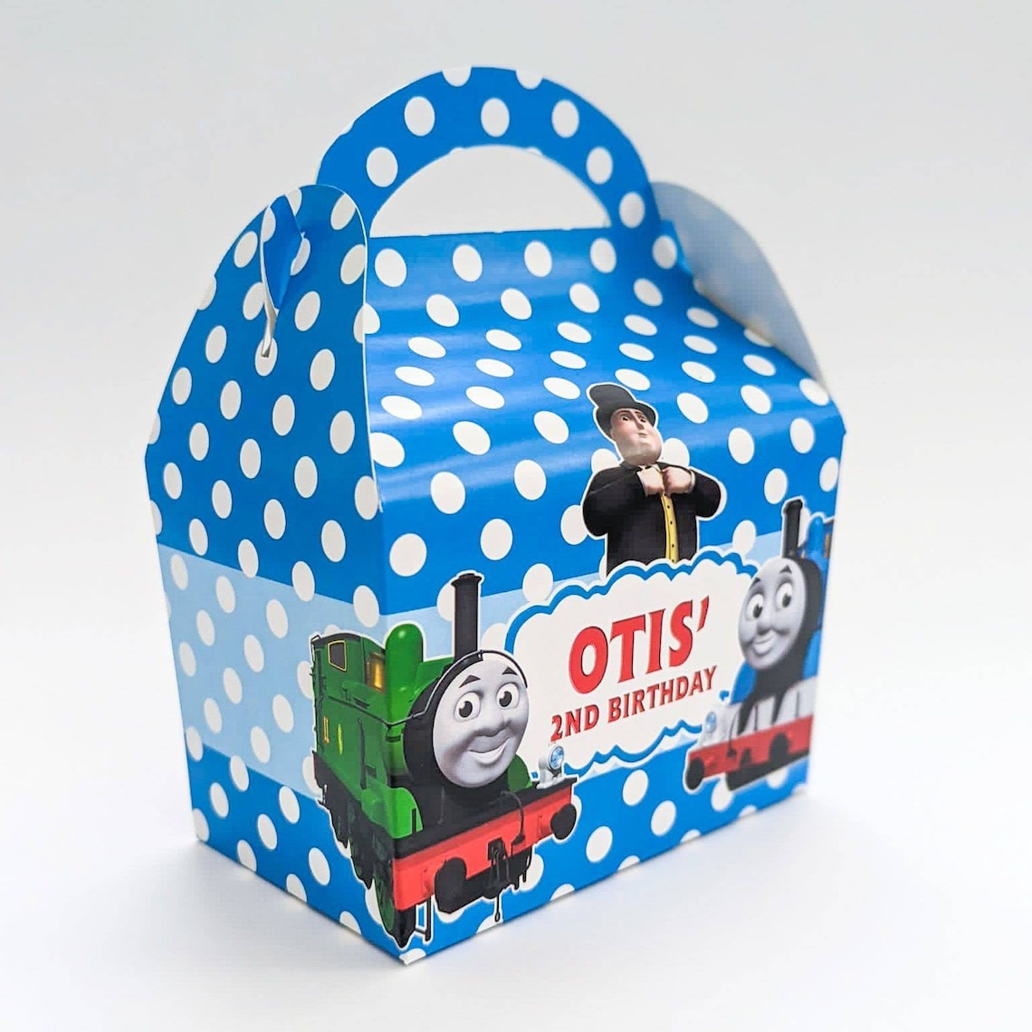 Thomas Tank Engine Childrens Party Box Gift Bag Favour - Etsy UK