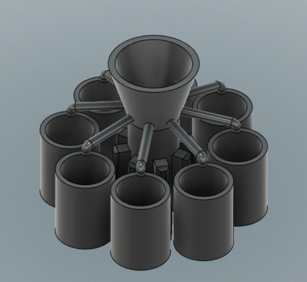 Shot Dispenser 3D MODEL - Etsy