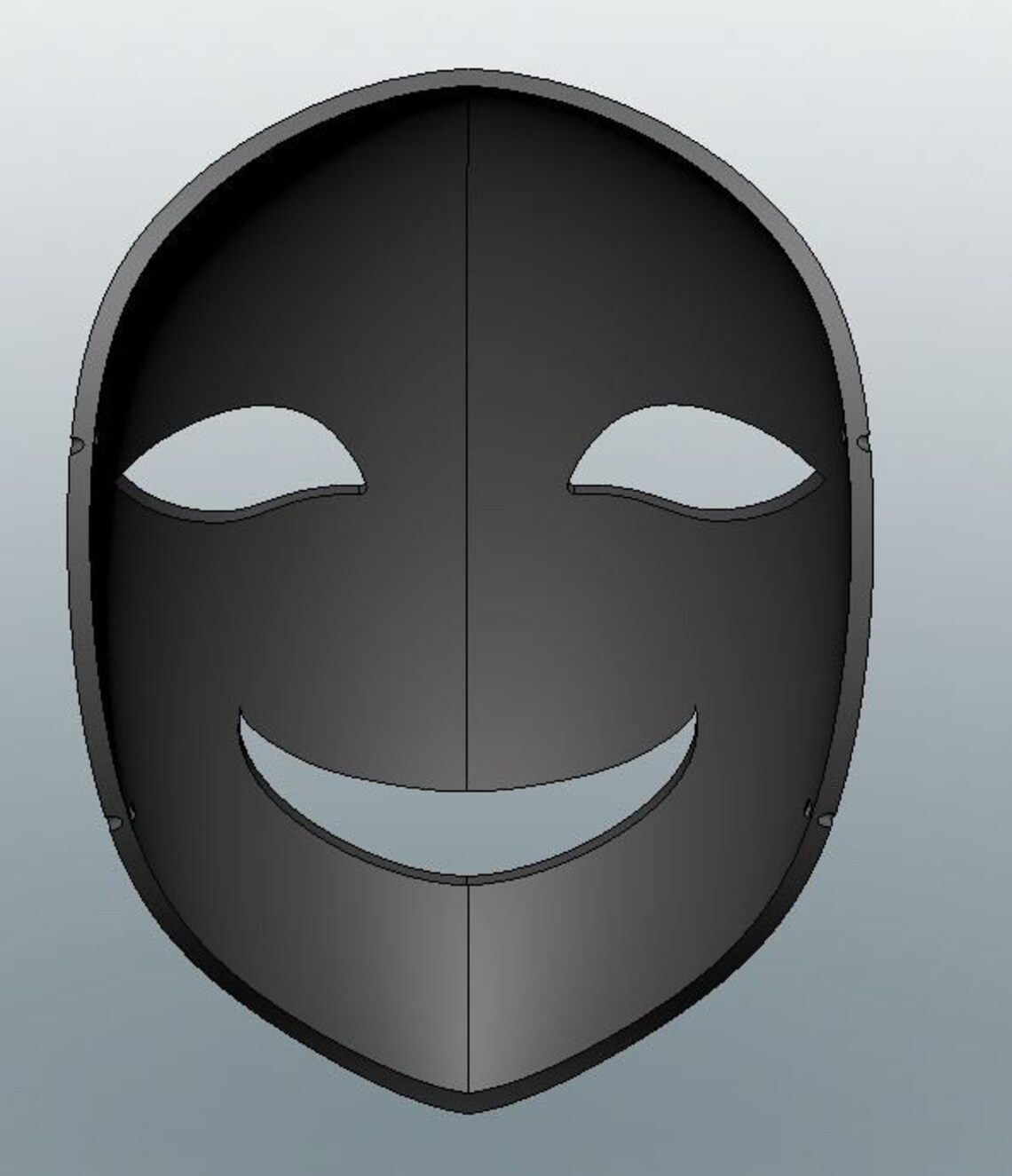 Kakegurui Vice President Mask 3D MODEL - Etsy