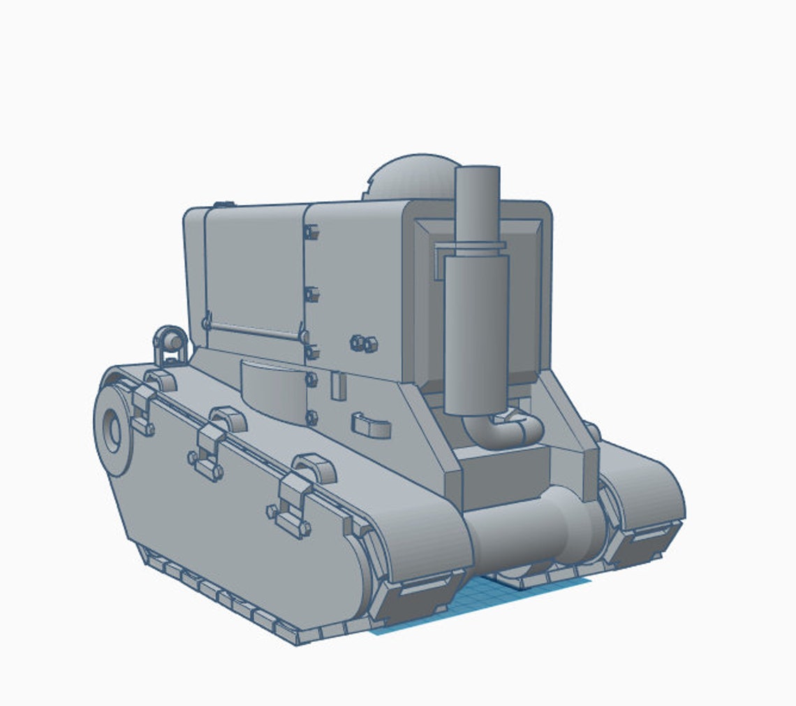 Team Fortress 2, Mann Vs Machine Robot Tank 3D Model File - Etsy