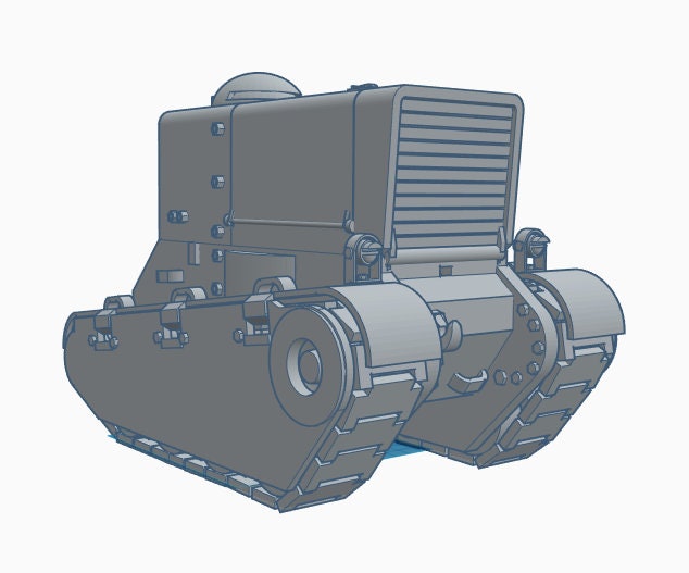 Team Fortress 2, Mann Vs Machine Robot Tank 3D Model File - Etsy