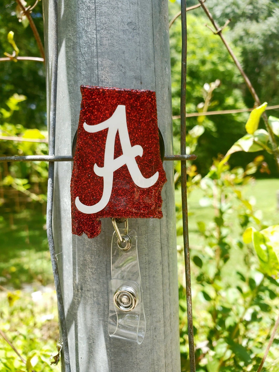 Alabama Crimson Tide Badge Reel: Nurse/medical Staff Accessory - Etsy