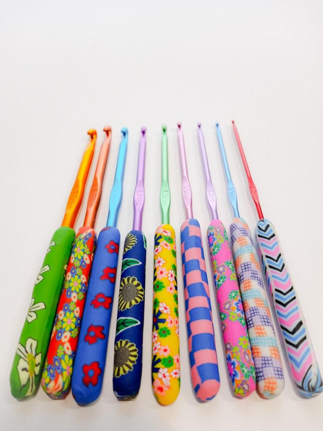 Crochet Hooks, Multi-color Crochet Hooks, Afghan Hooks, Crochet ...