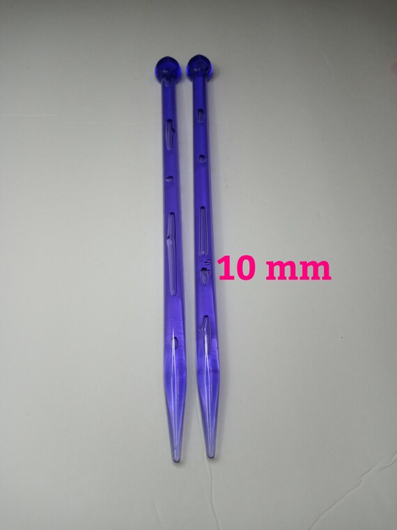 Plastic Knitting Needles