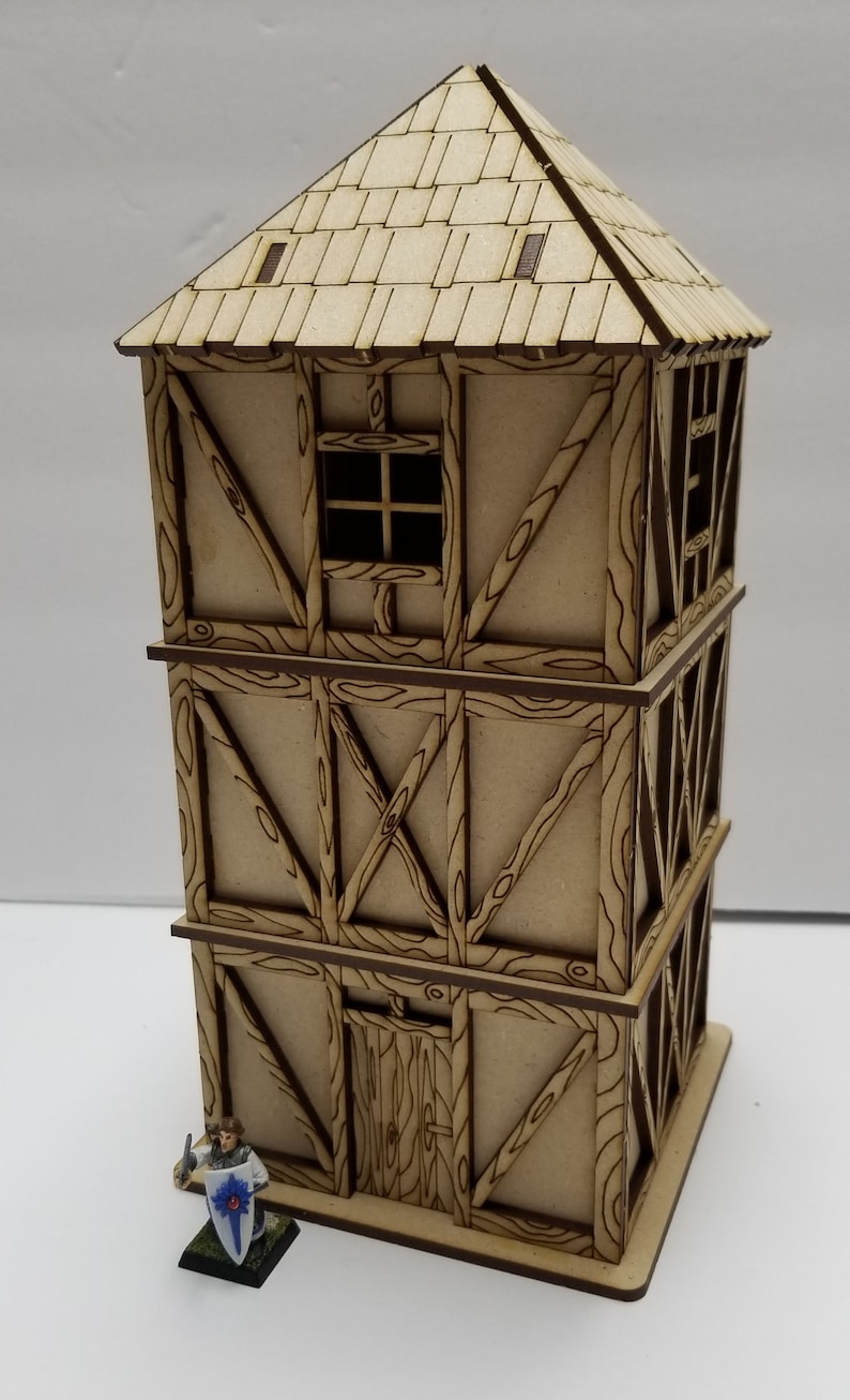 28mm to 35mm MDF Medieval / Fantasy Building Set – for Use With Age of ...