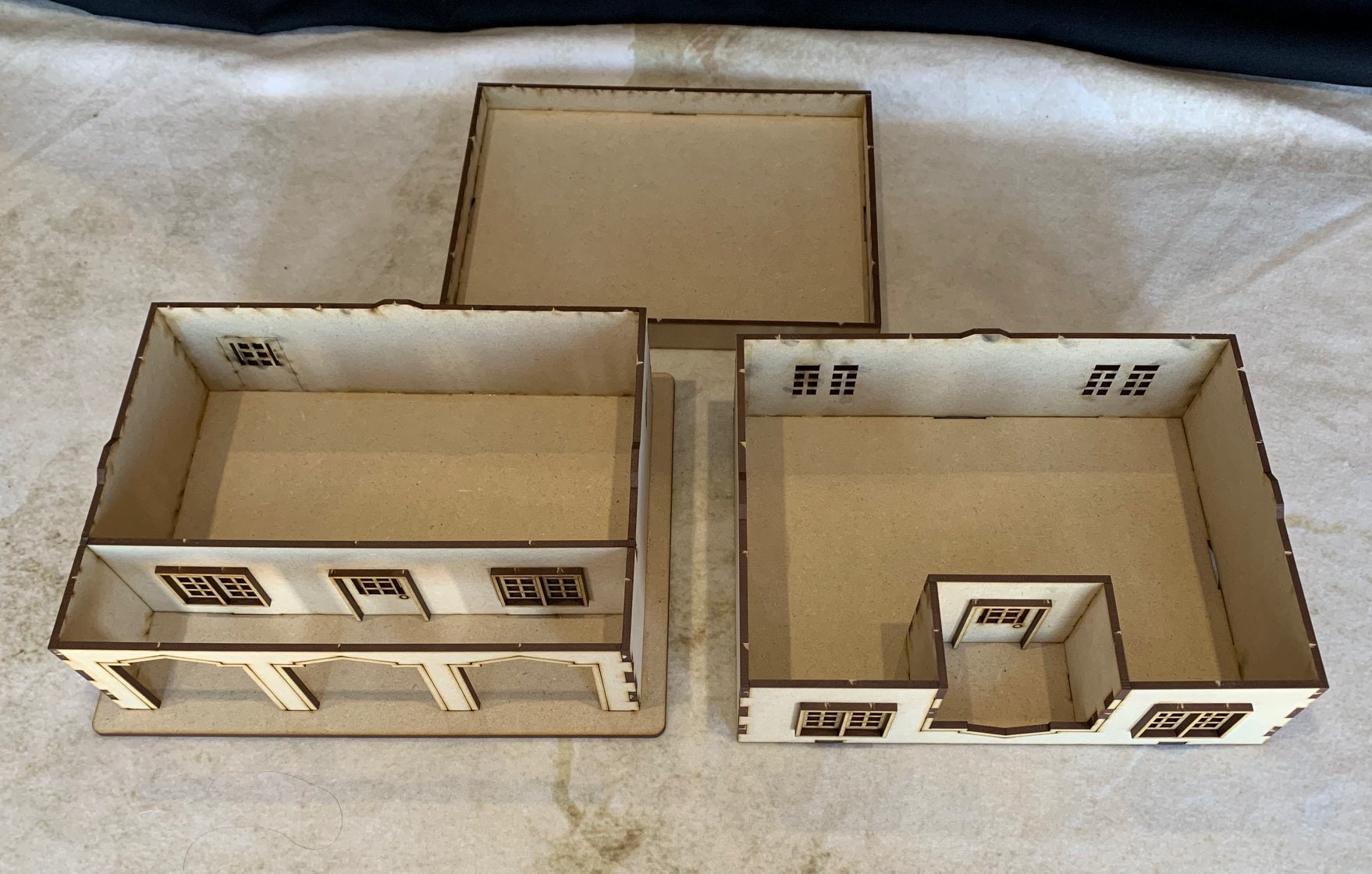 28mm MDF Modern Apartment Set Set of 4 Buildings for Spectre, Modern ...