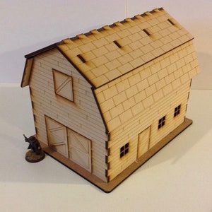 28mm to 35mm MDF Western Building Basic Set – Set of Buildings ...