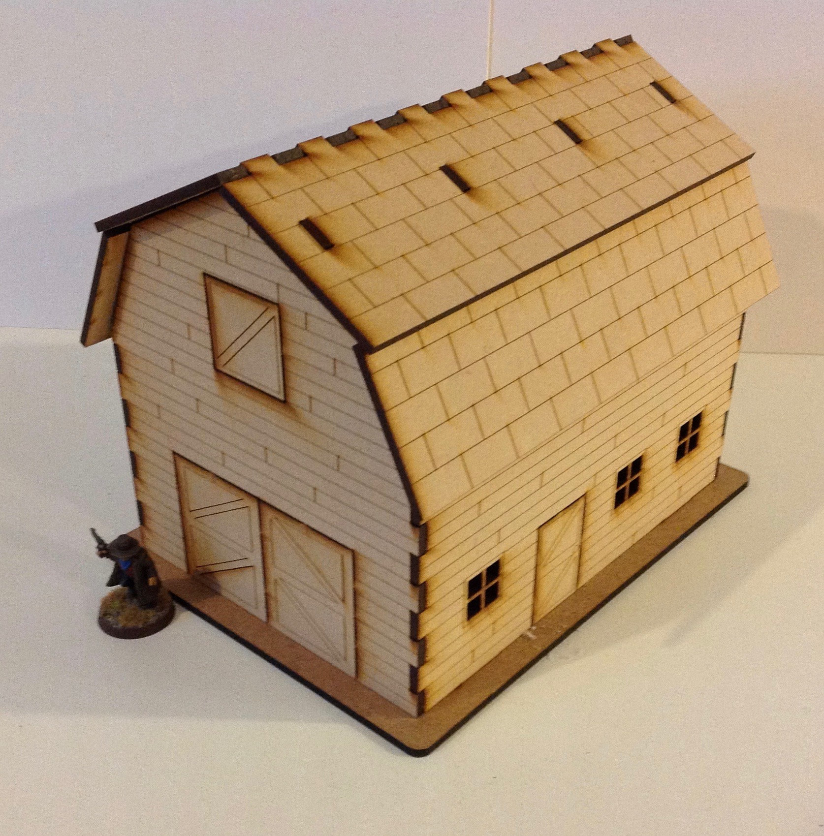 28mm to 35mm MDF Western Building Basic Set – Set of Buildings ...