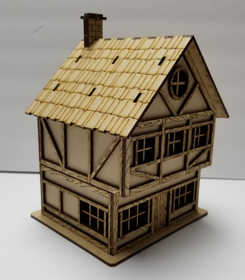 28mm to 35mm MDF Medieval / Fantasy Building Set – for Use With Age of ...