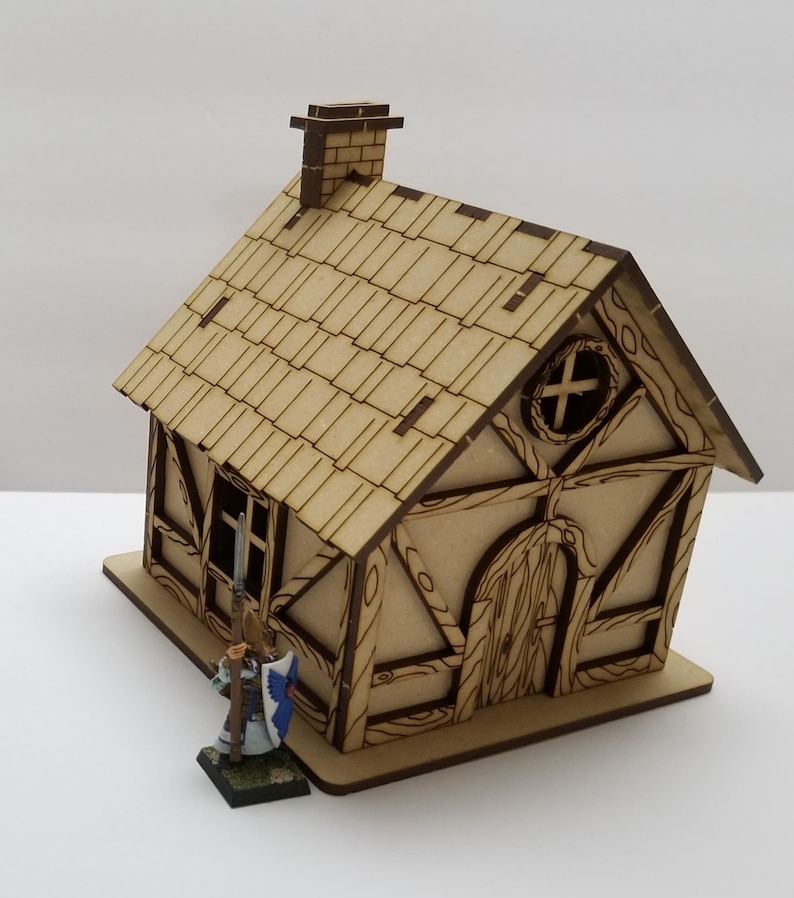 28mm to 35mm MDF Medieval / Fantasy Building Set – for Use With Age of ...