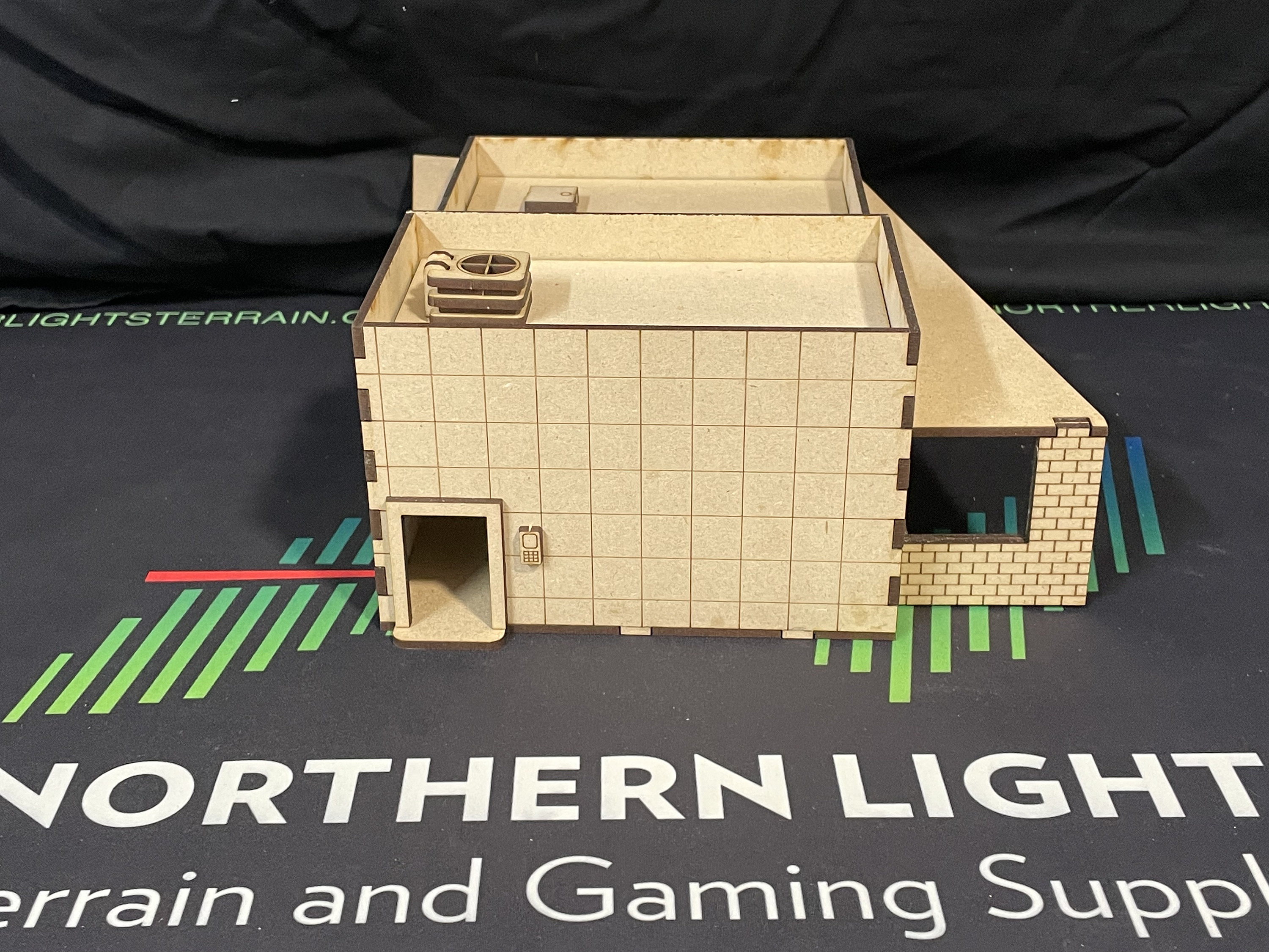 MDF Airport and Air Control Tower Terrain Set - 28mm - Marvel Crisis ...