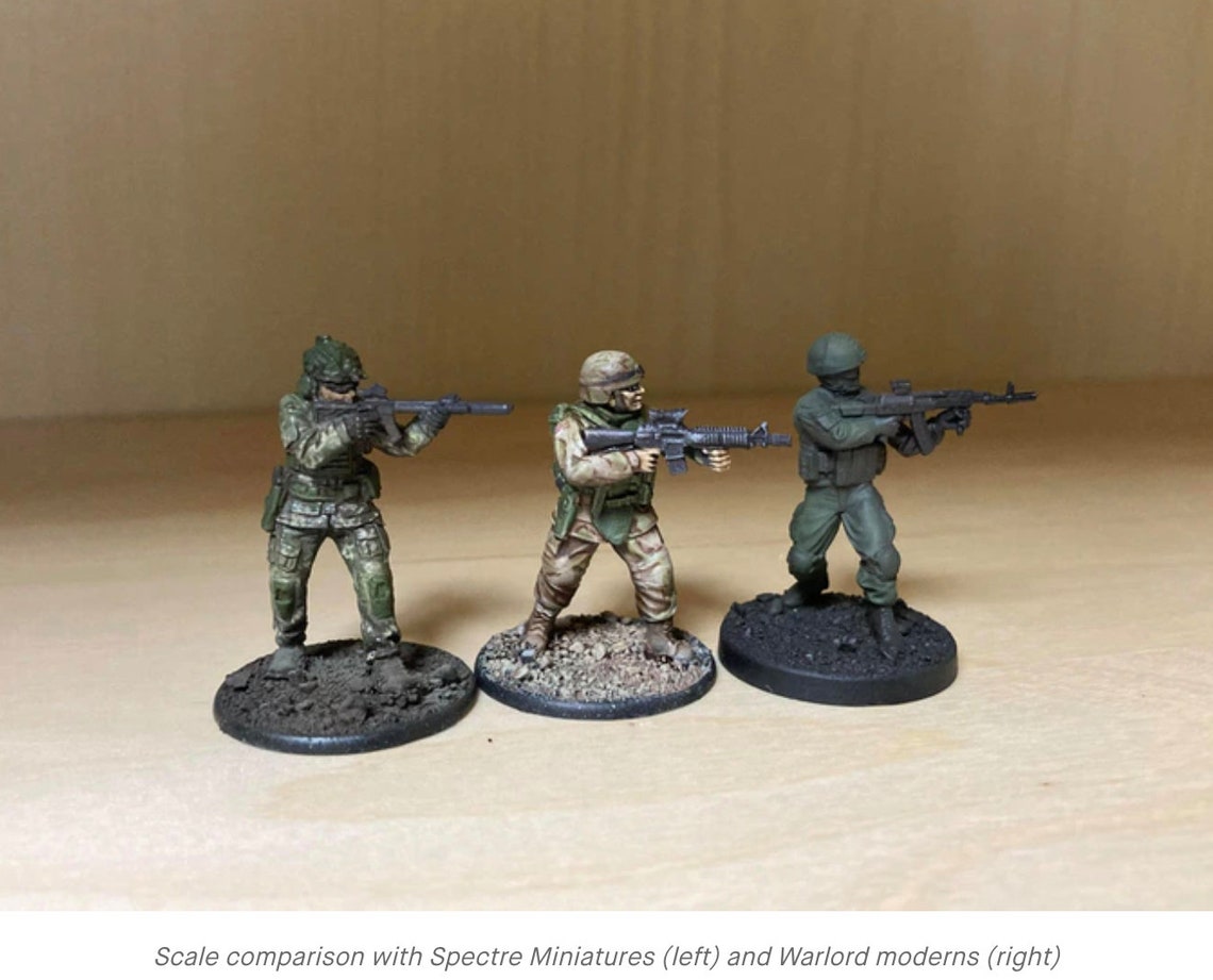28mm/32mm Modern Wargame Miniatures USMC US Marine Core - Etsy