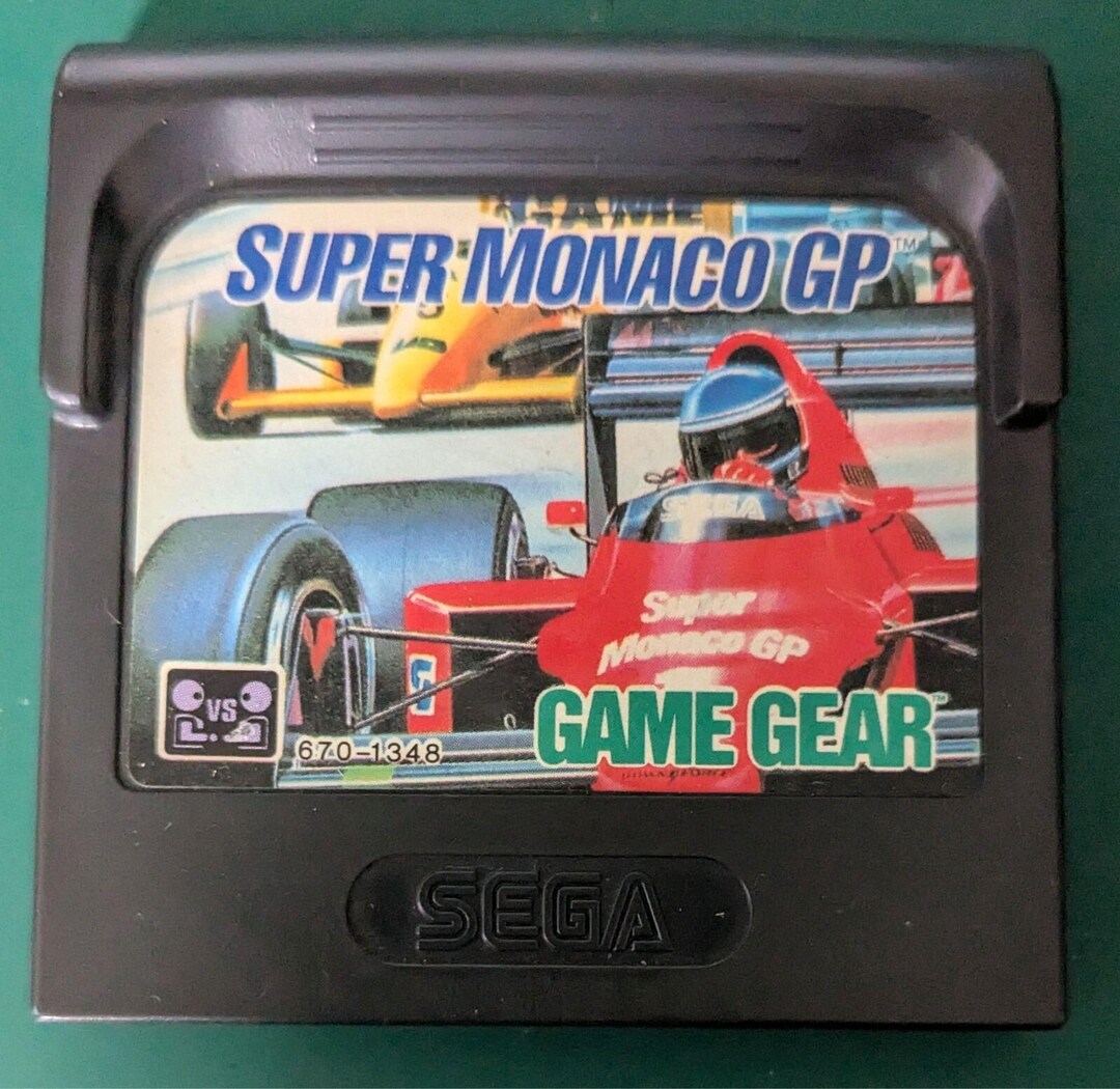 Super Monaco GP Game Gear - Etsy