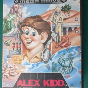 Alex Kidd in the Enchanted Castle Mega Drive - Etsy