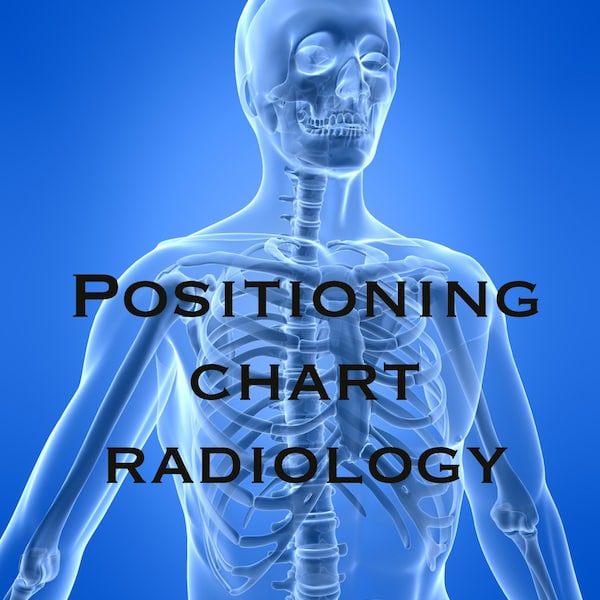 Xray Positioning and Techniques - Etsy