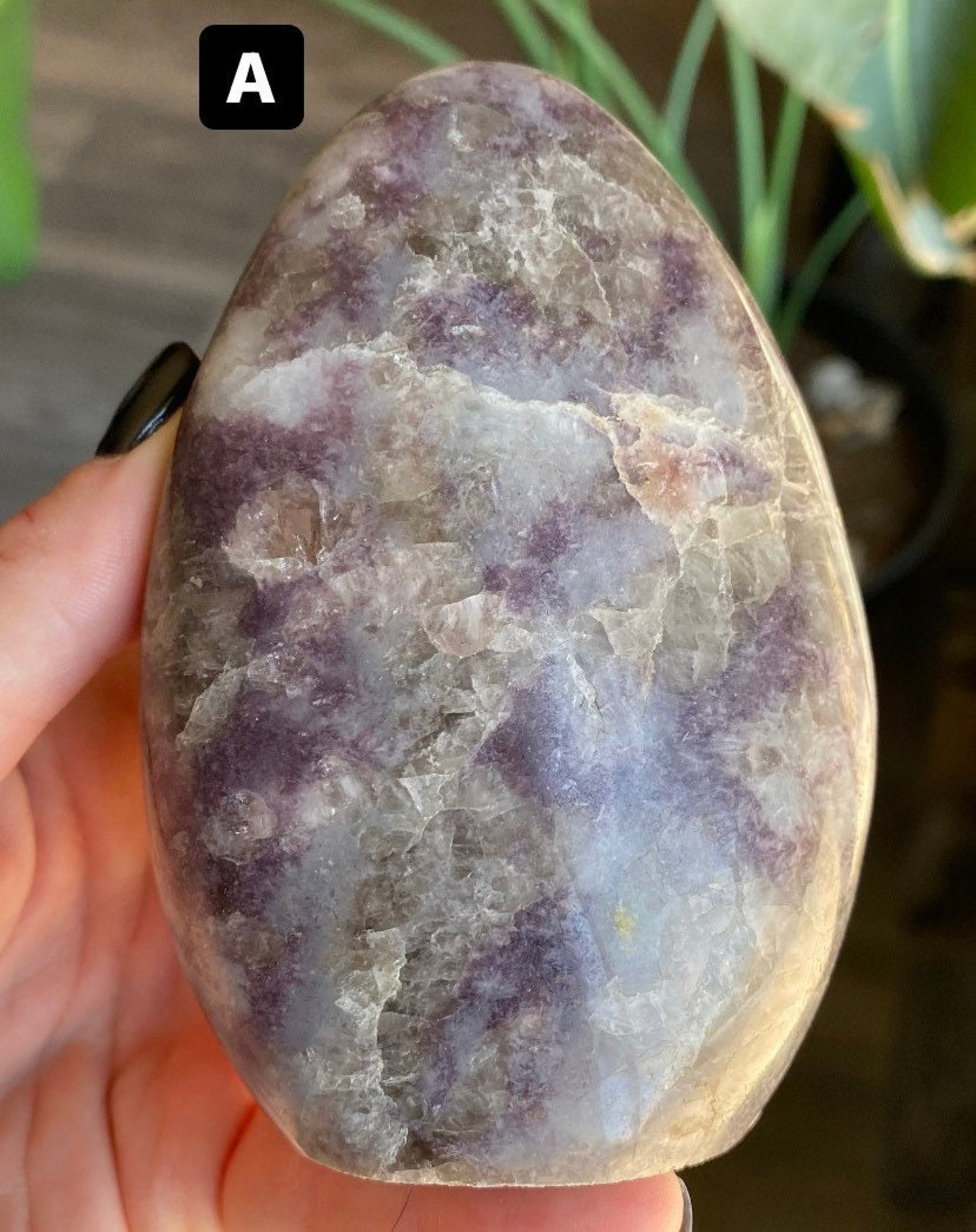 Unicorn Stone Crystal Free Form Natural Large Lepidolite | Etsy