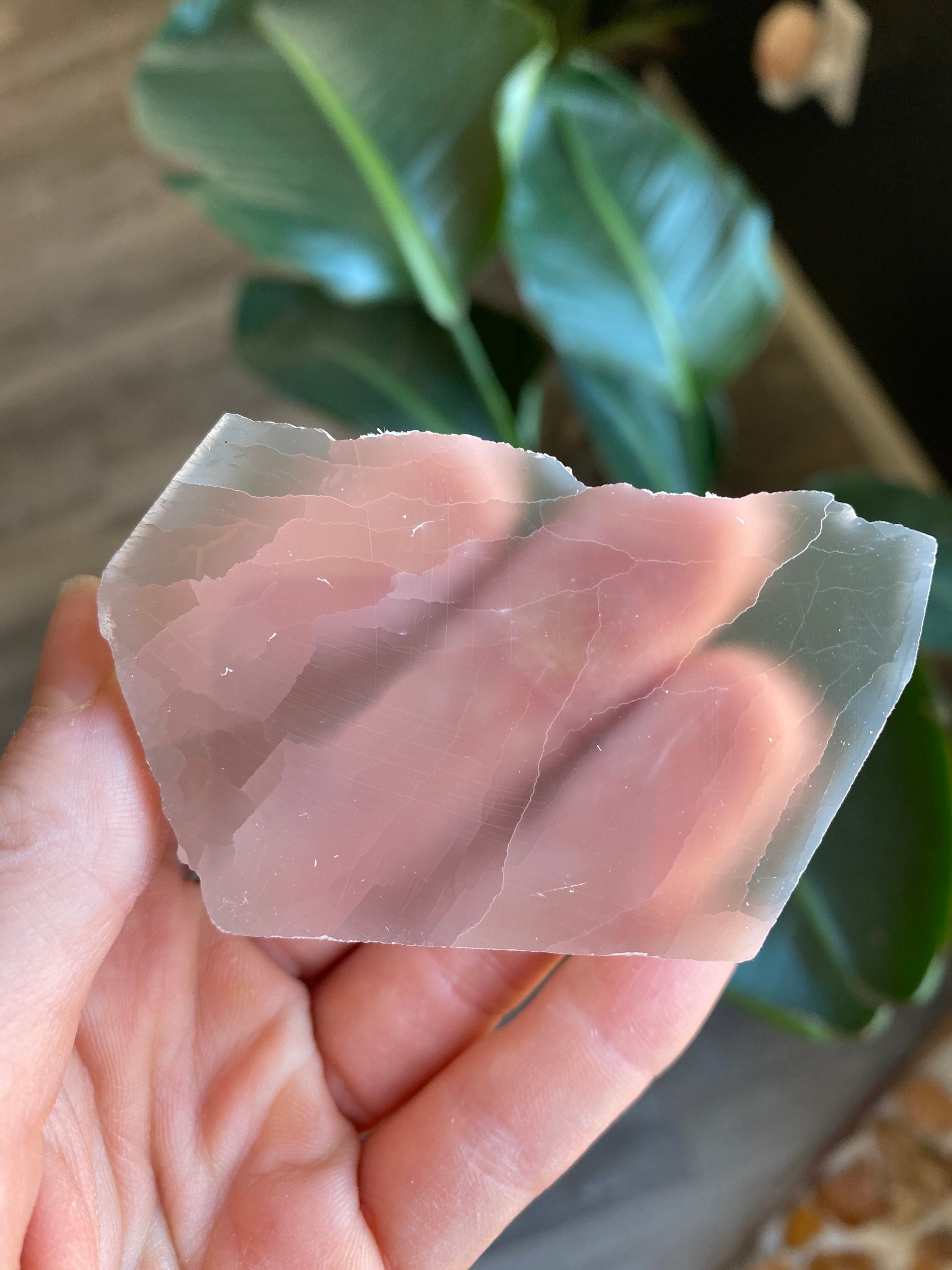 Ulexite TV Stone Crystal Natural Raw Chunk Crystal - Etsy