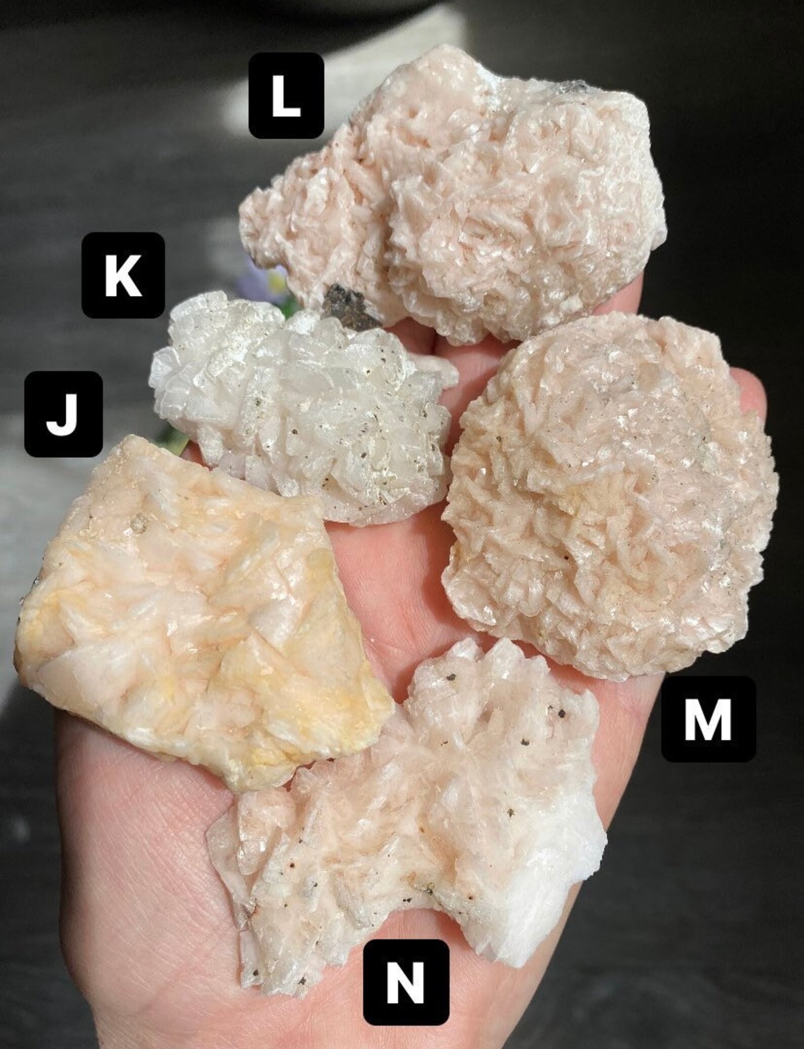 Pink Dolomite Raw Crystal Natural Dolomite Mineral Specimen - Etsy