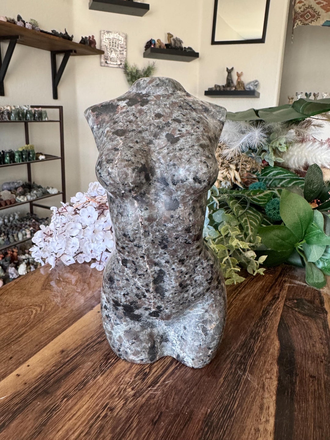 4.8lb Yooperlite Goddess Body Crystal Large XL | Natural Polished & Carved Stone Female Woman ...